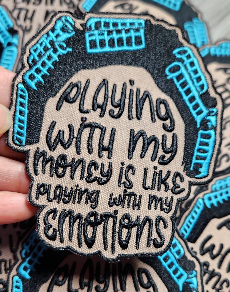 Funny Movie Quotes Patch, 1-pc "Playing with My Money, Is Like" Statem ...